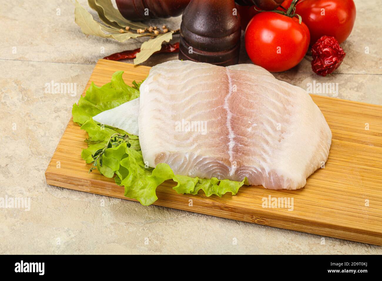 Raw pangasius fillet fish for cooking Stock Photo - Alamy
