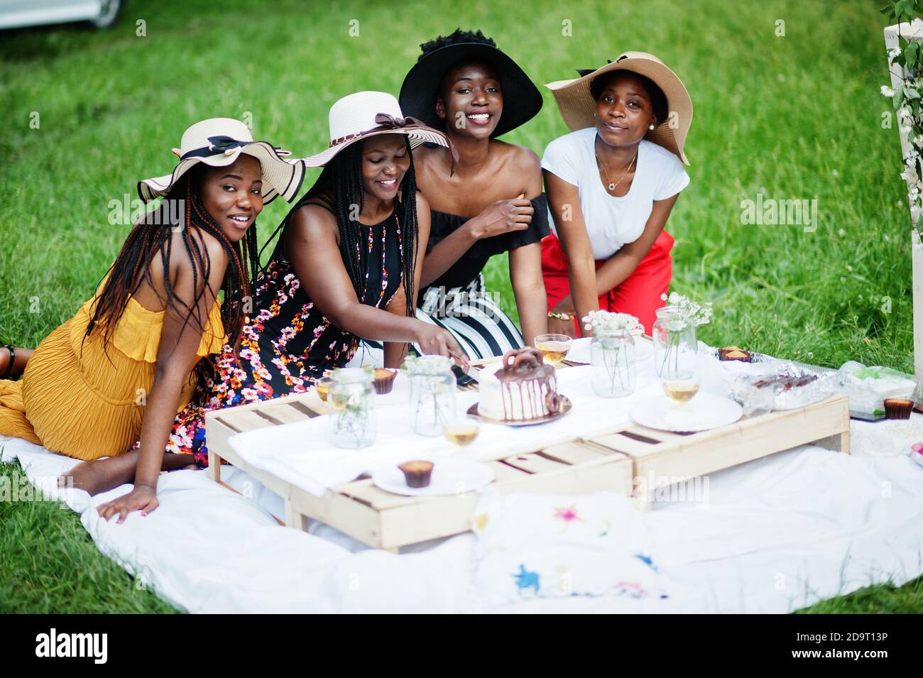 African American Girl Party