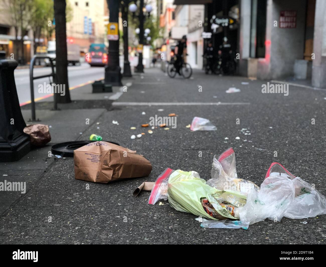 Trashm stay at home order hi-res stock photography and images - Alamy