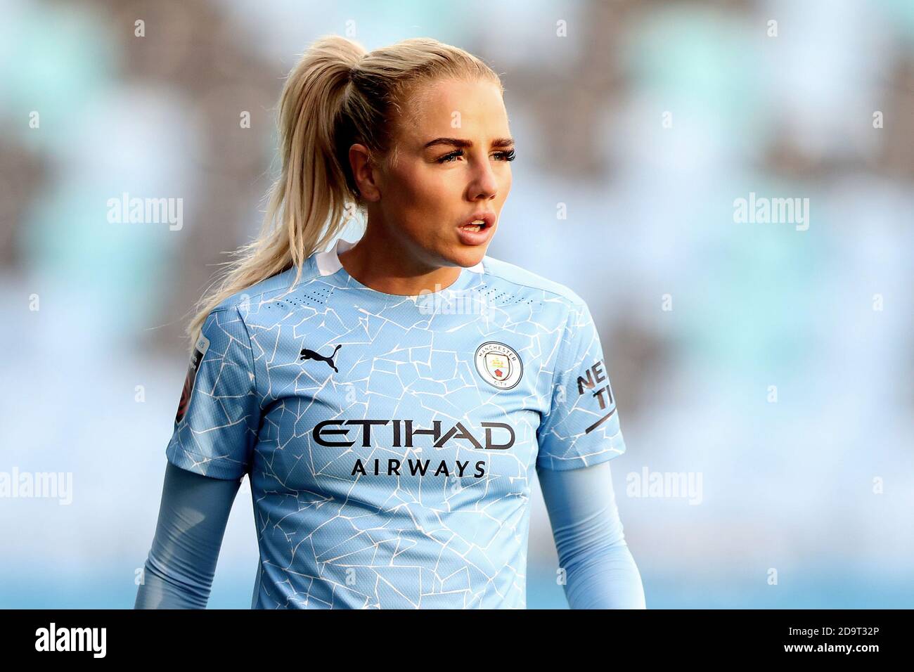 Manchester Citys Alex Greenwood During The Fa Womens Super League