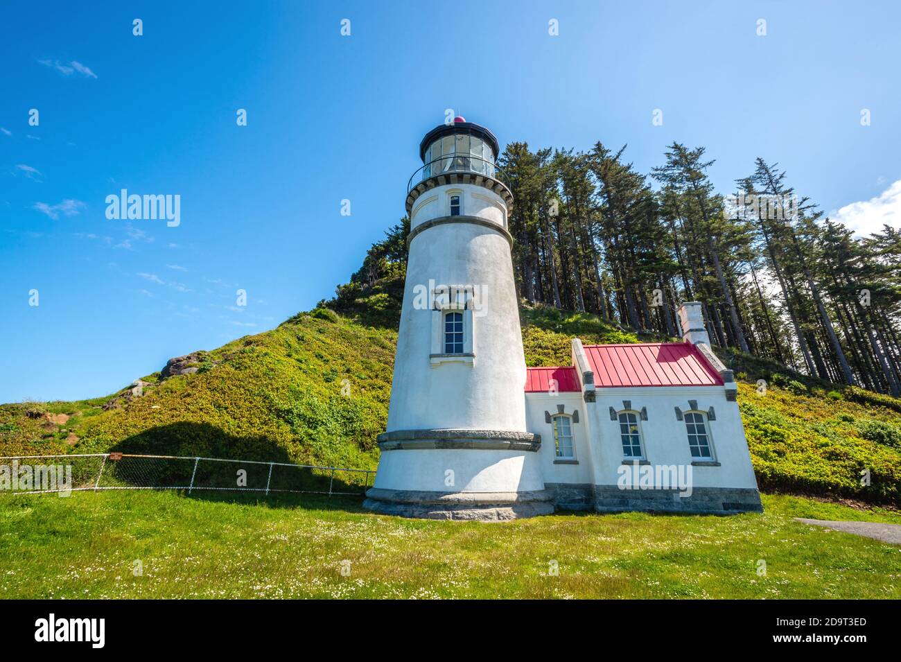 Heceta Head Historic Lighthouse , Oregon-USA Stock Photo - Alamy