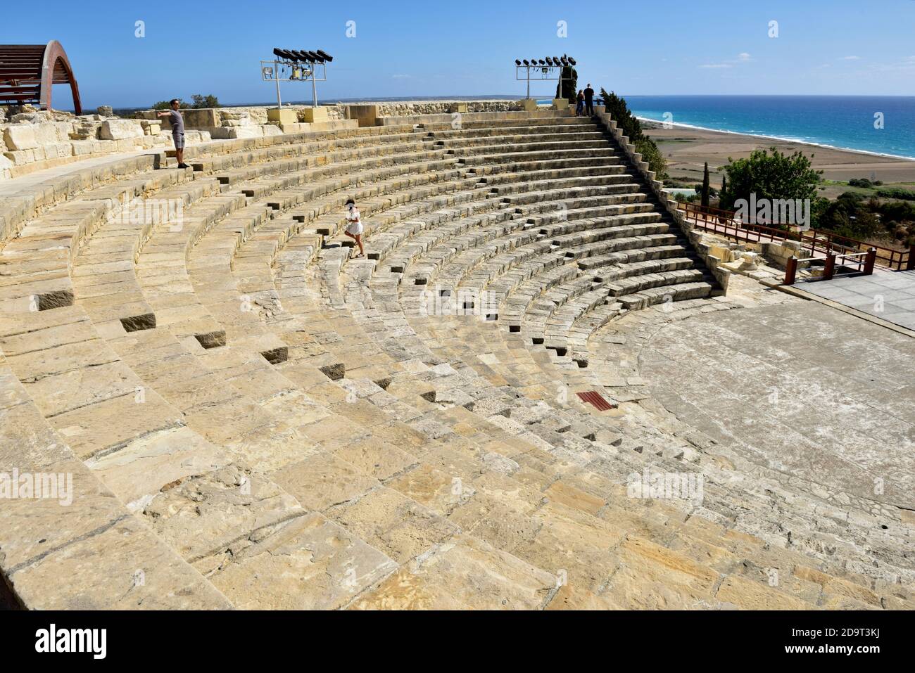 Ancient Greco-Roman Amphitheatre at Kourion Archaeological Site ...