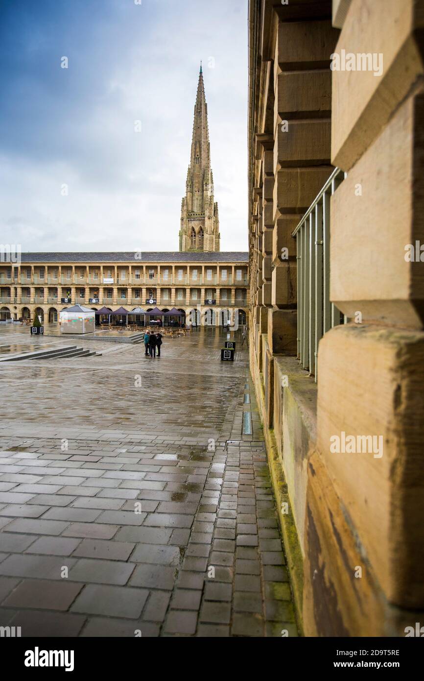 The Piece Hall, Halifax, West Yorkshire , UK Stock Photo - Alamy