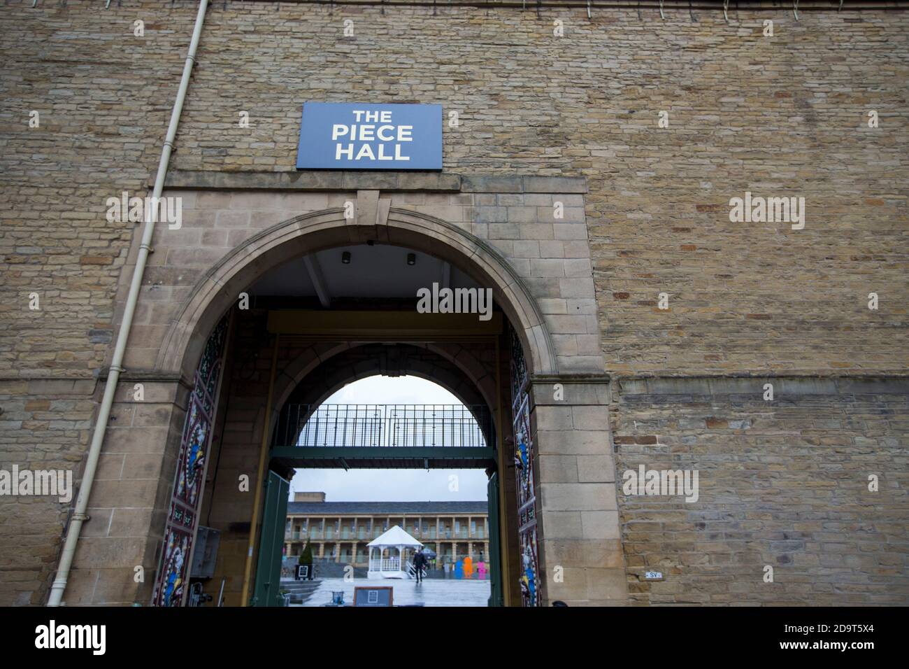 The Piece Hall, Halifax, West Yorkshire , UK Stock Photo - Alamy