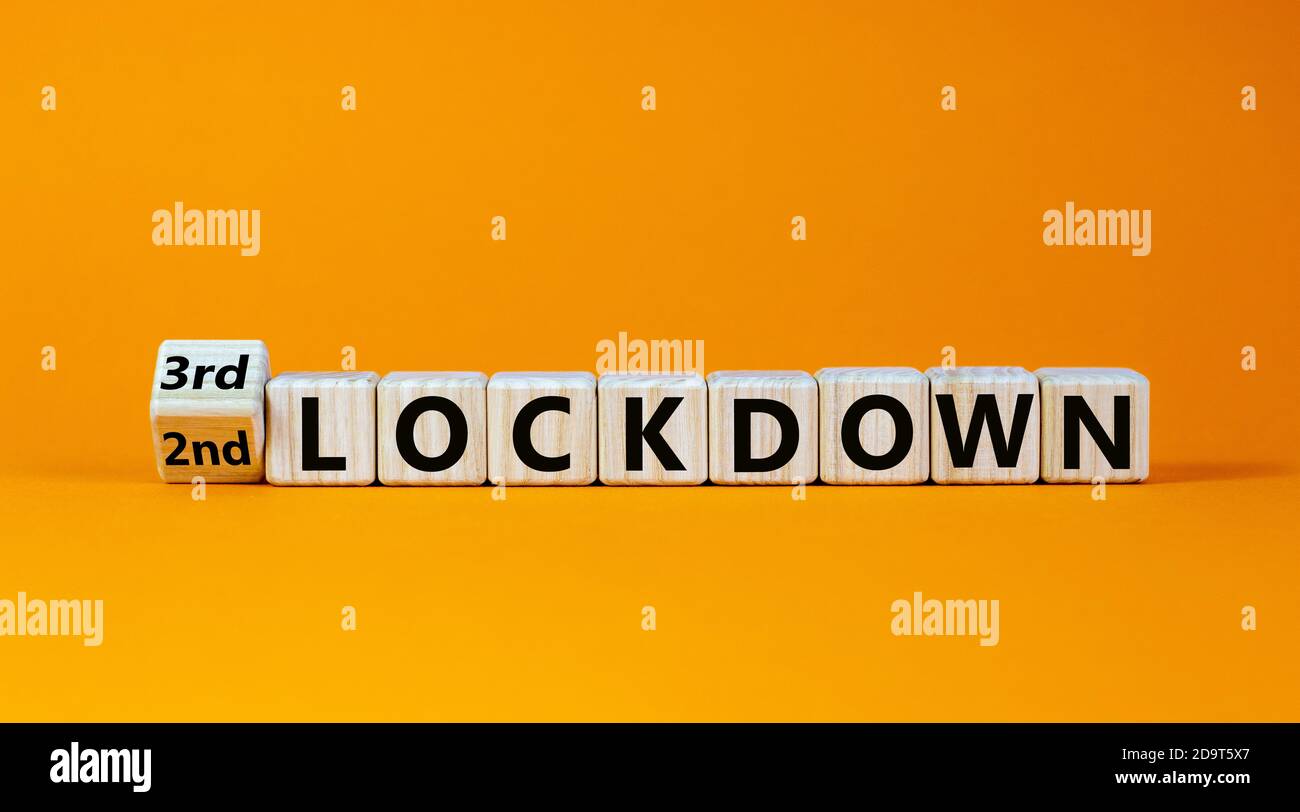 Symbol for a second or third lockdown. Turned a cube and changed the ...