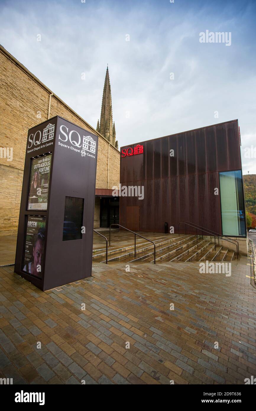 Square Chapel Arts Centre, Halifax, West Yorkshire , UK Stock Photo - Alamy
