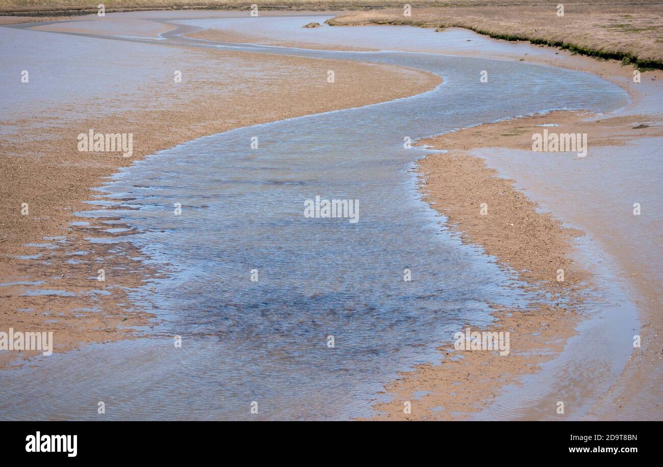 The River Alde at Orford Ness in Suffolk, UK Stock Photo - Alamy