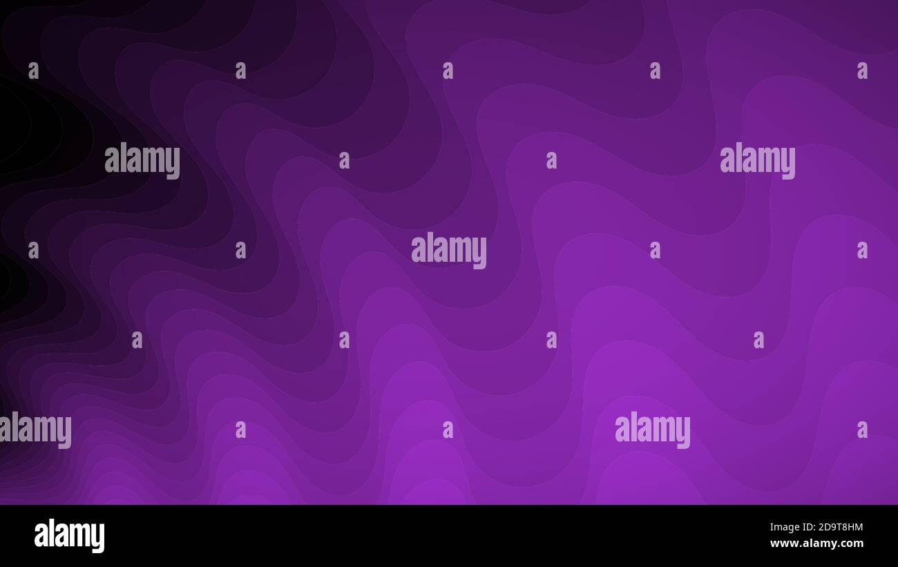Abstract background of wavy lines in shades of purple Stock Vector ...