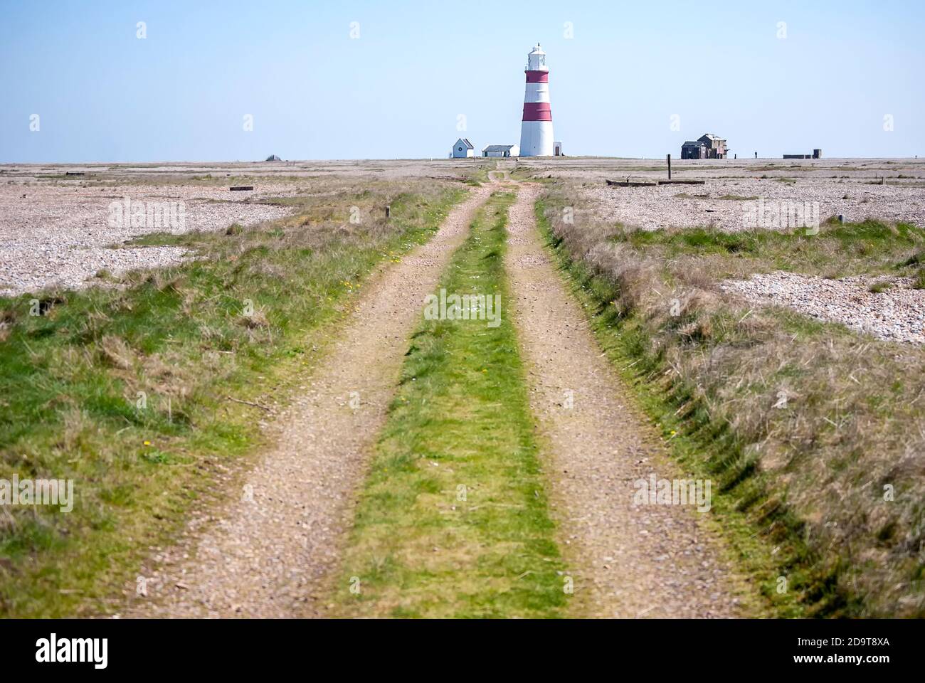 The lighthouse at Orford Ness on the Suffolk coast, UK Stock Photo - Alamy
