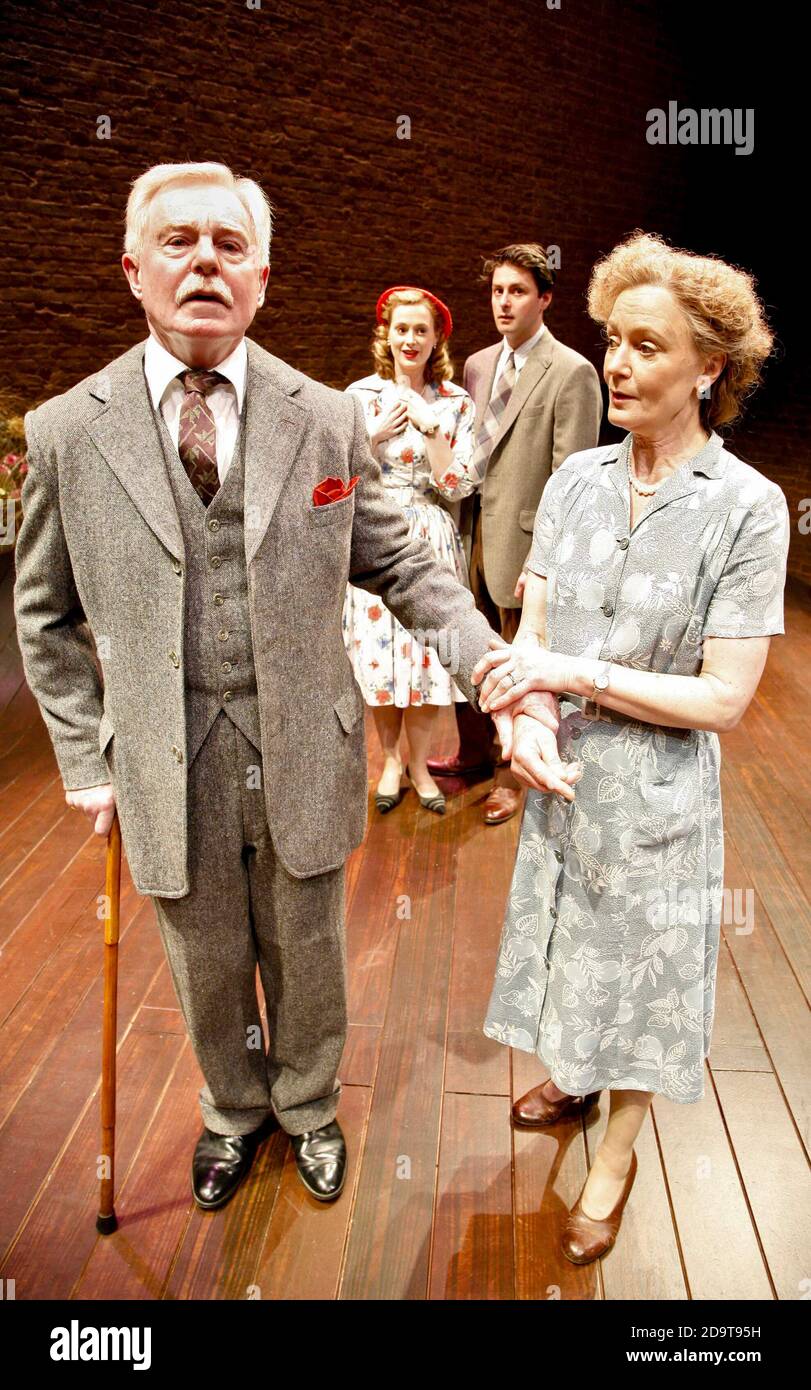 l-r: Derek Jacobi (Father), Natasha Little (Elizabeth), Dominic Rowan ...