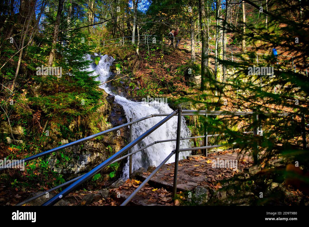 Todtnau Waterfall Black Forest Germany Stock Photo - Alamy