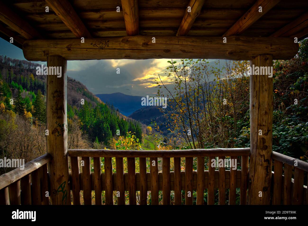 Todtnau Waterfall Black Forest Germany Stock Photo - Alamy
