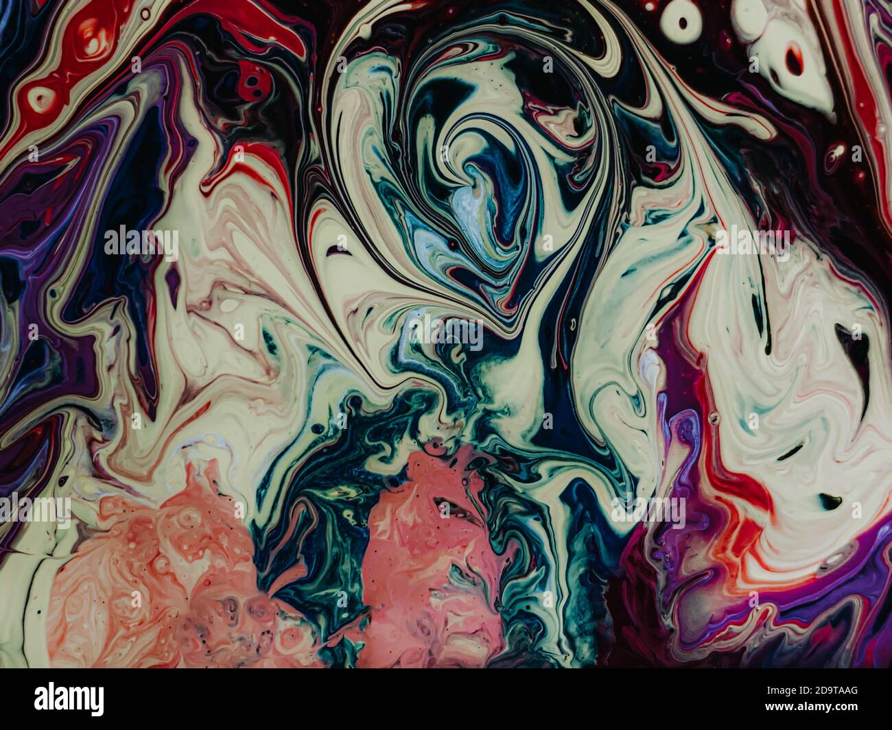Abstract artwork with colorful paint stains - perfect for wallpaper ...