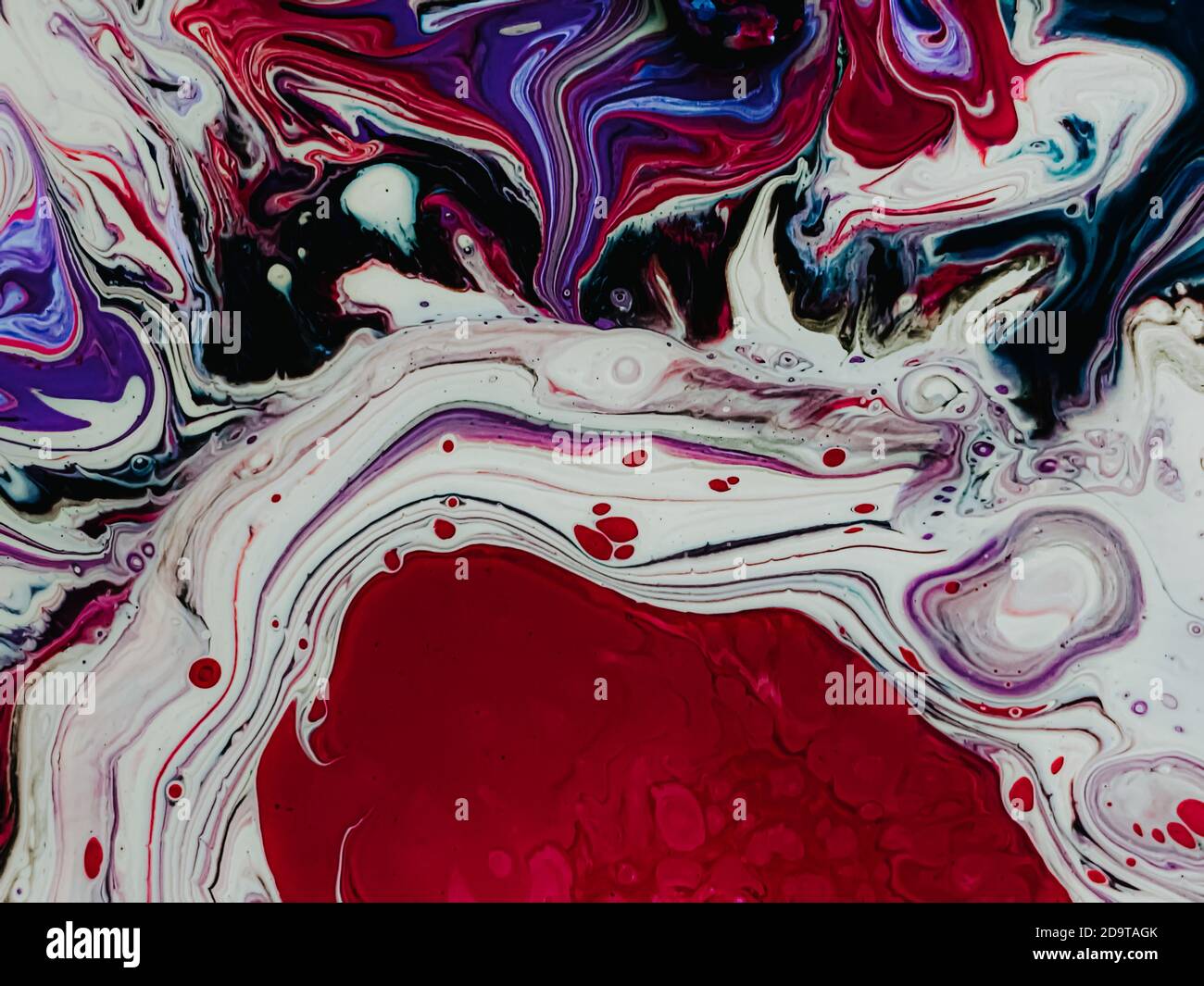 Abstract artwork with colorful paint stains - perfect for wallpaper ...