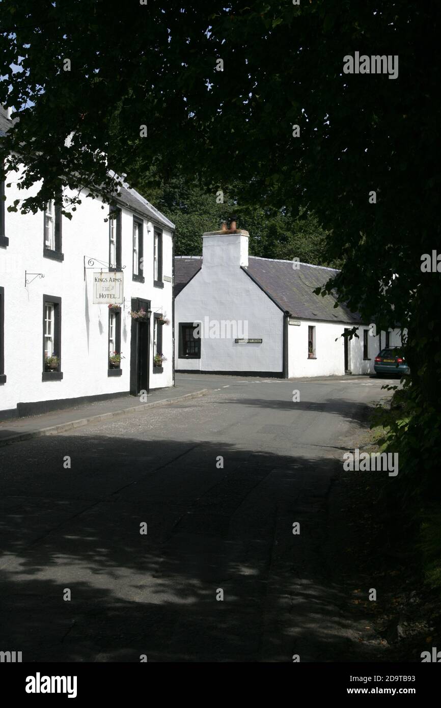 Barr, South Ayrshire, Scotland, UK. Known locally as ‘The Barr’, this ...