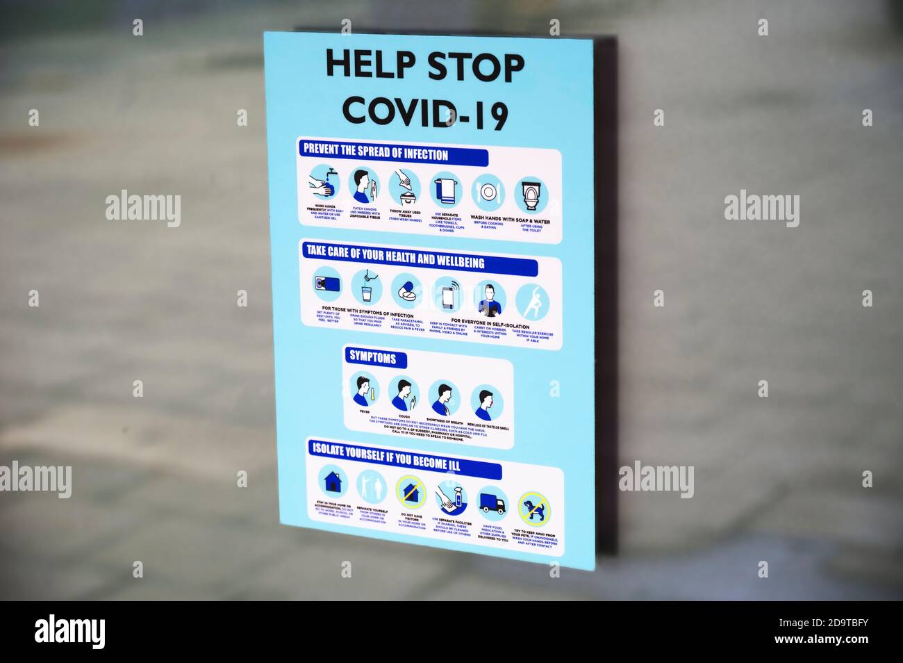 Stop the spread poster hi-res stock photography and images - Alamy