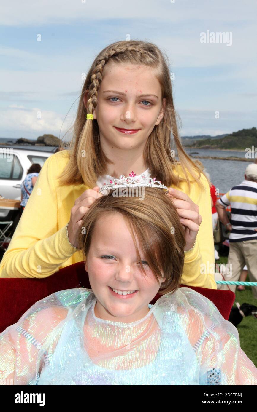 Maidens, Ayrshire, Scotland, UK. The annual harbour gala days where a ...