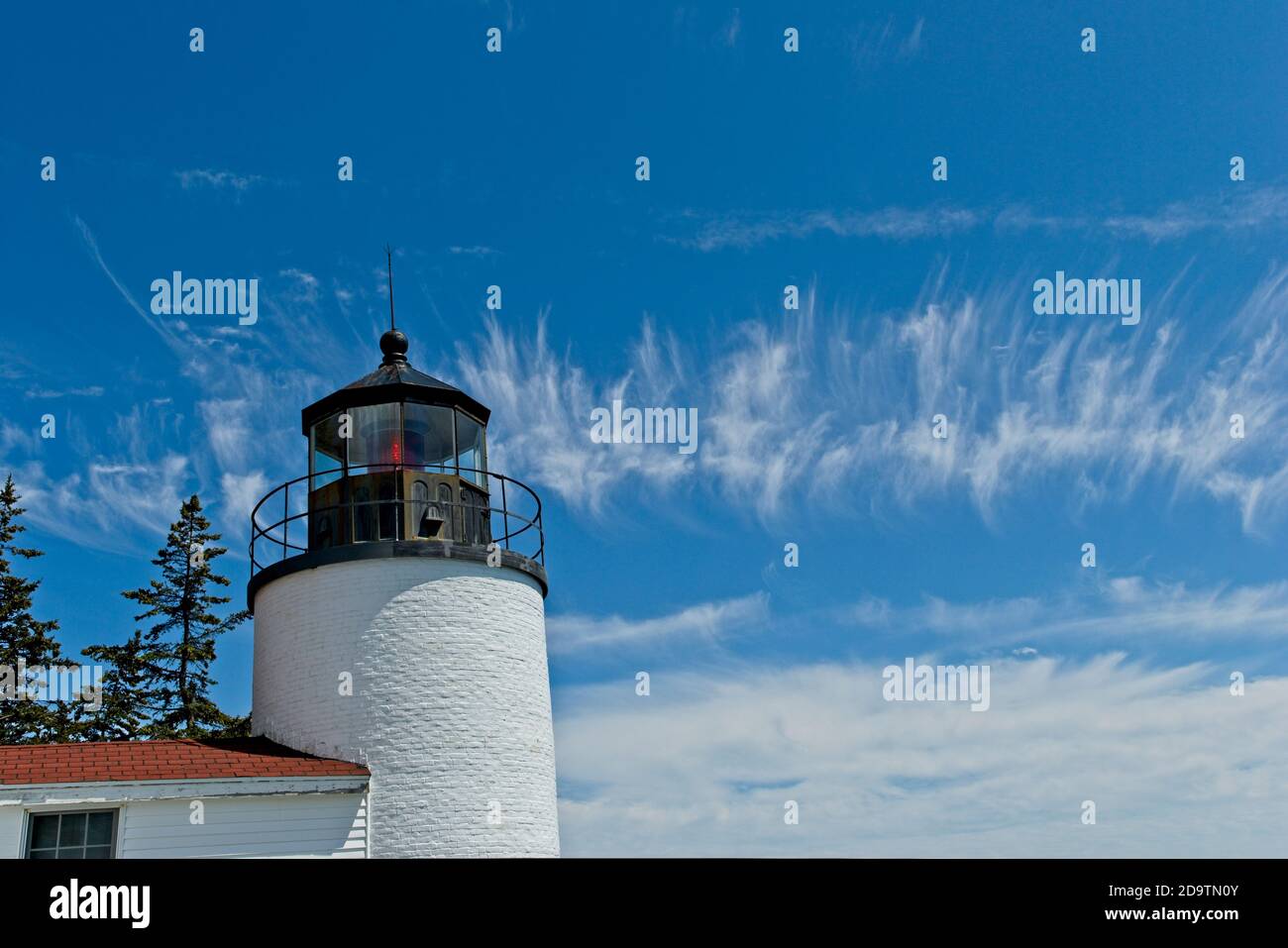 Bass Harbor Head lighthouse, Acadia National Park, Mount Desert Island ...