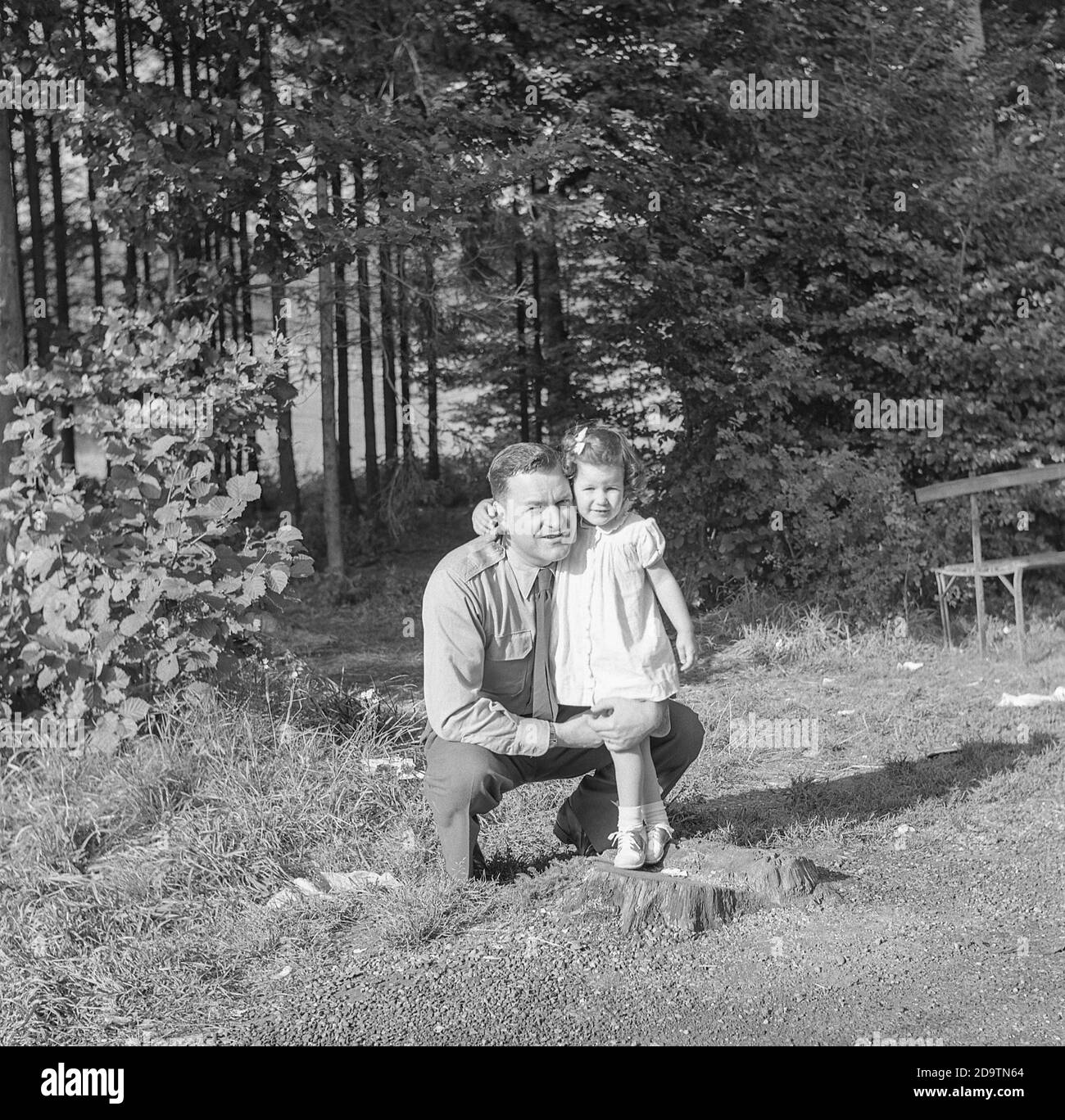 Army daughter Black and White Stock Photos & Images - Alamy