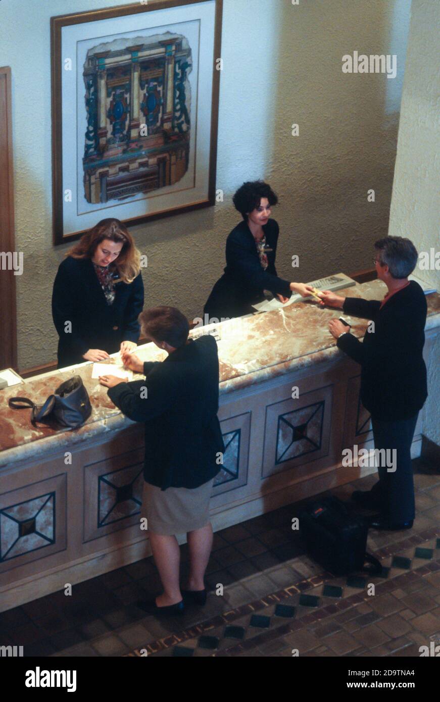 Reception Desk at the Renaissance Vinoy Resort Hotel, St. Petersburg ...
