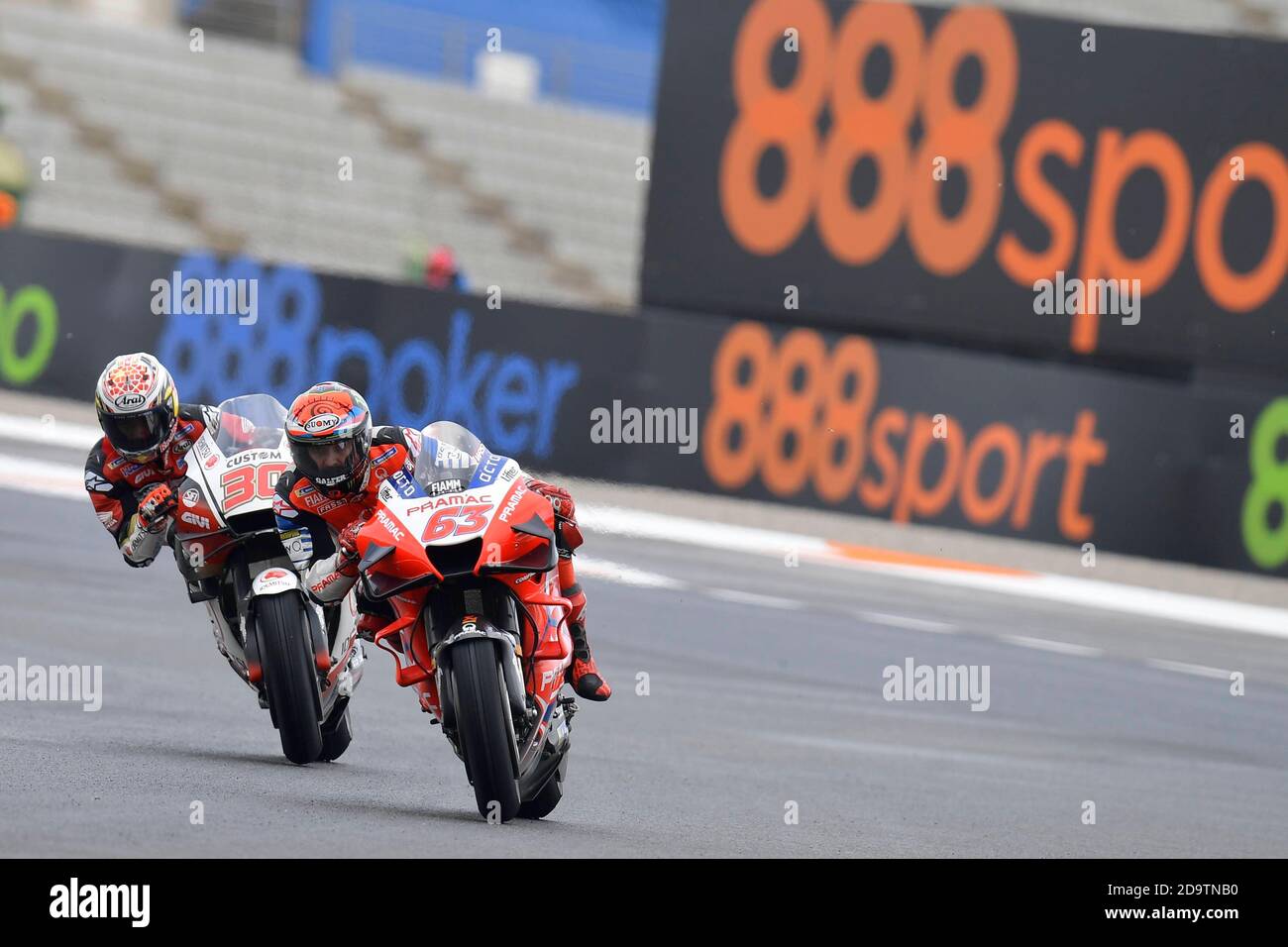 Cheste, Spain. 07th Nov, 2020. Qualifying for the MotoGP Grand Prix of ...