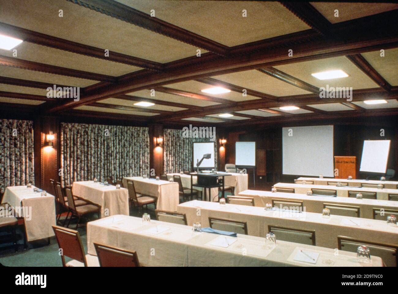 Conference room prepared for business meeting, USA Stock Photo - Alamy