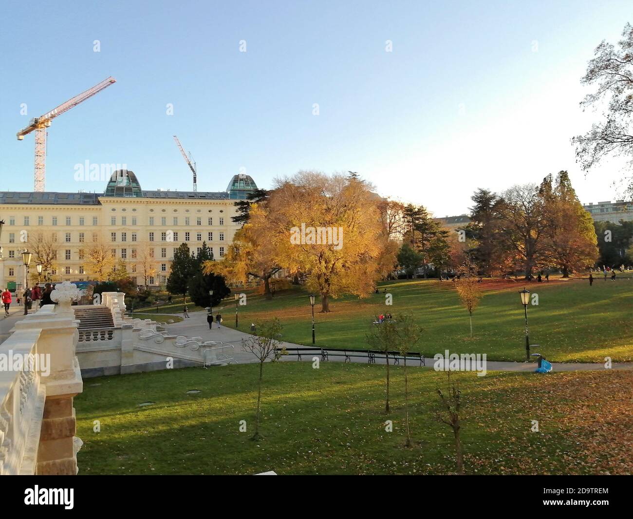 A View from the building of Hofburg Vienna congress & Event Center and ...