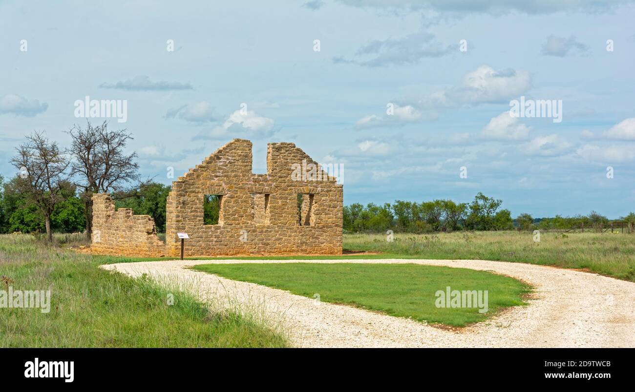 Texas Forts Trail, Shackelford County, Albany, Fort Griffin State ...