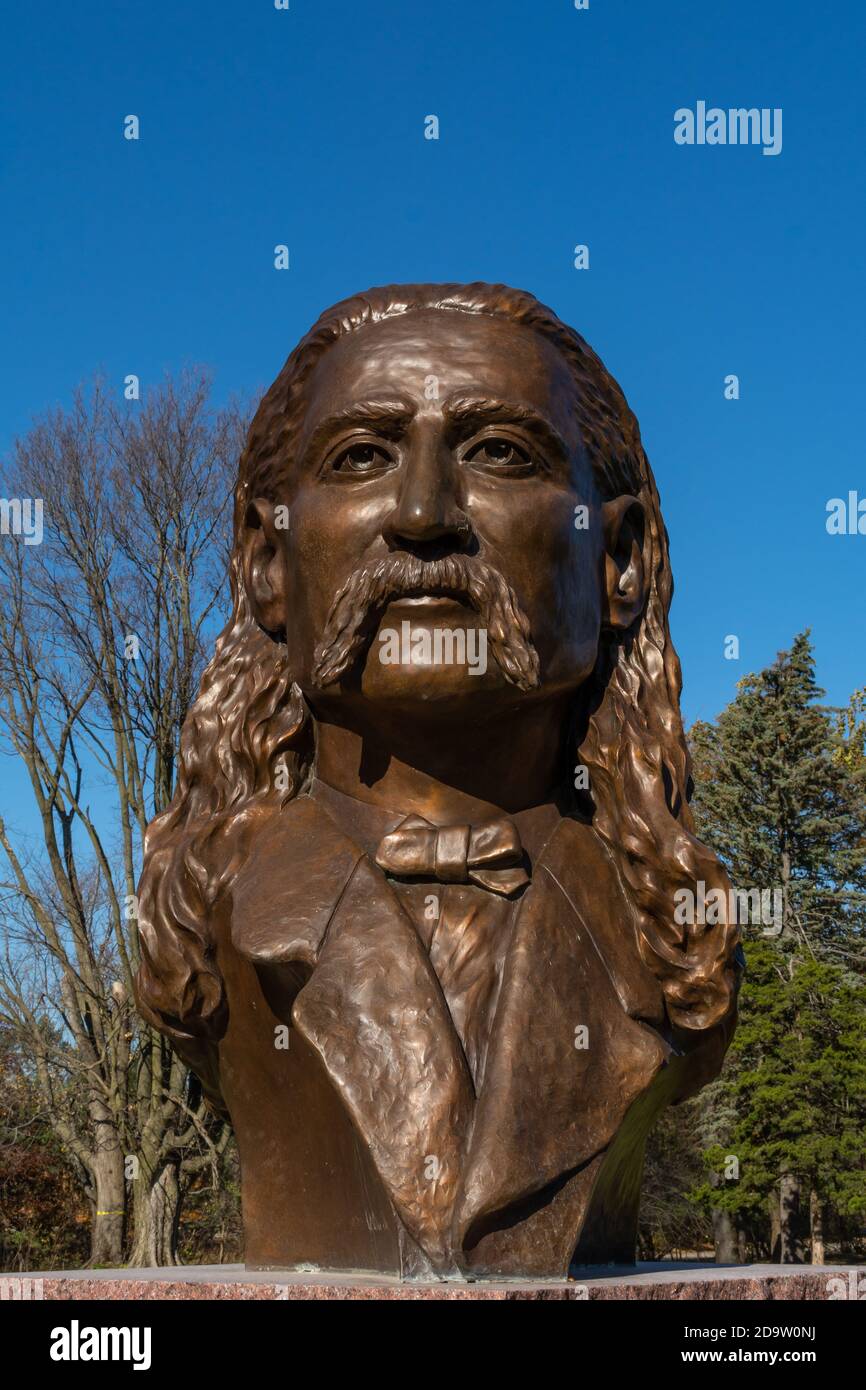 Troy Grove, Illinois / United States - November 4th, 2020: Bust of Wild ...