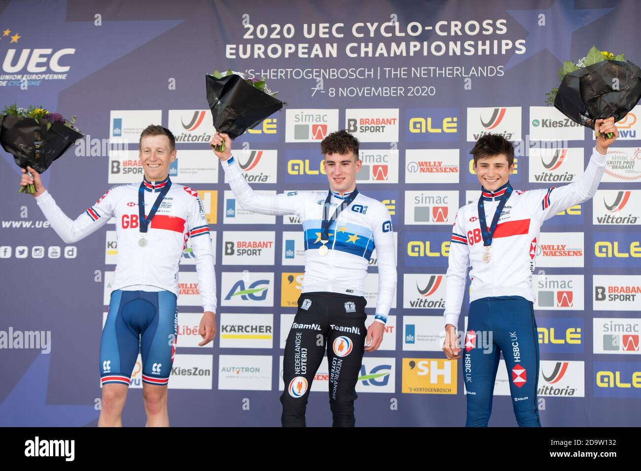ROSMALEN, NETHERLANDS - NOVEMBER 07: Ryan Kamp, Thomas Mein, Cameron ...