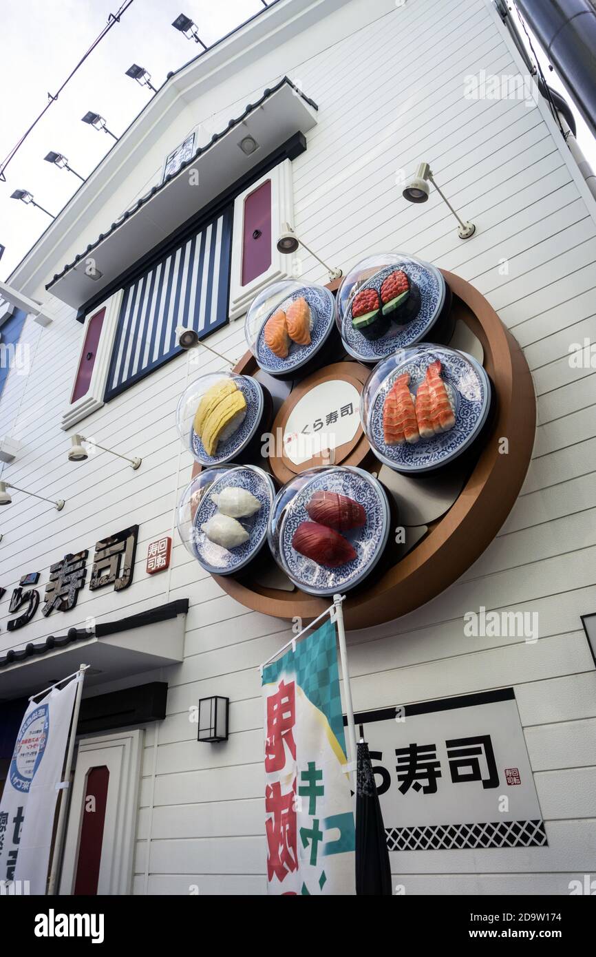 Sushi Outside Restaurant