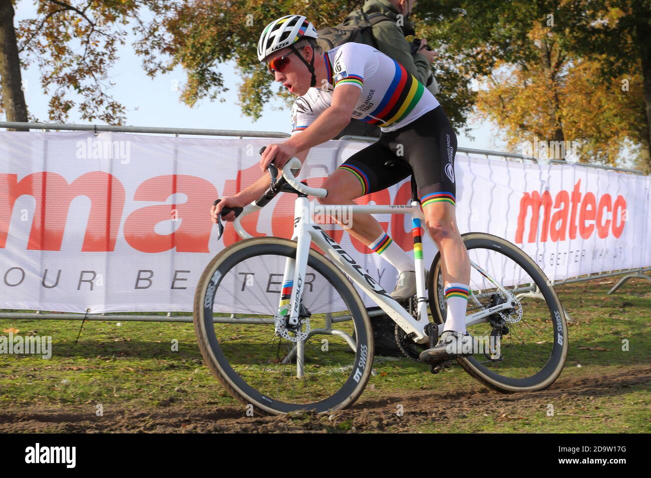 ROSMALEN, NETHERLANDS - NOVEMBER 07: Ryan Kamp U23 world champion takes ...