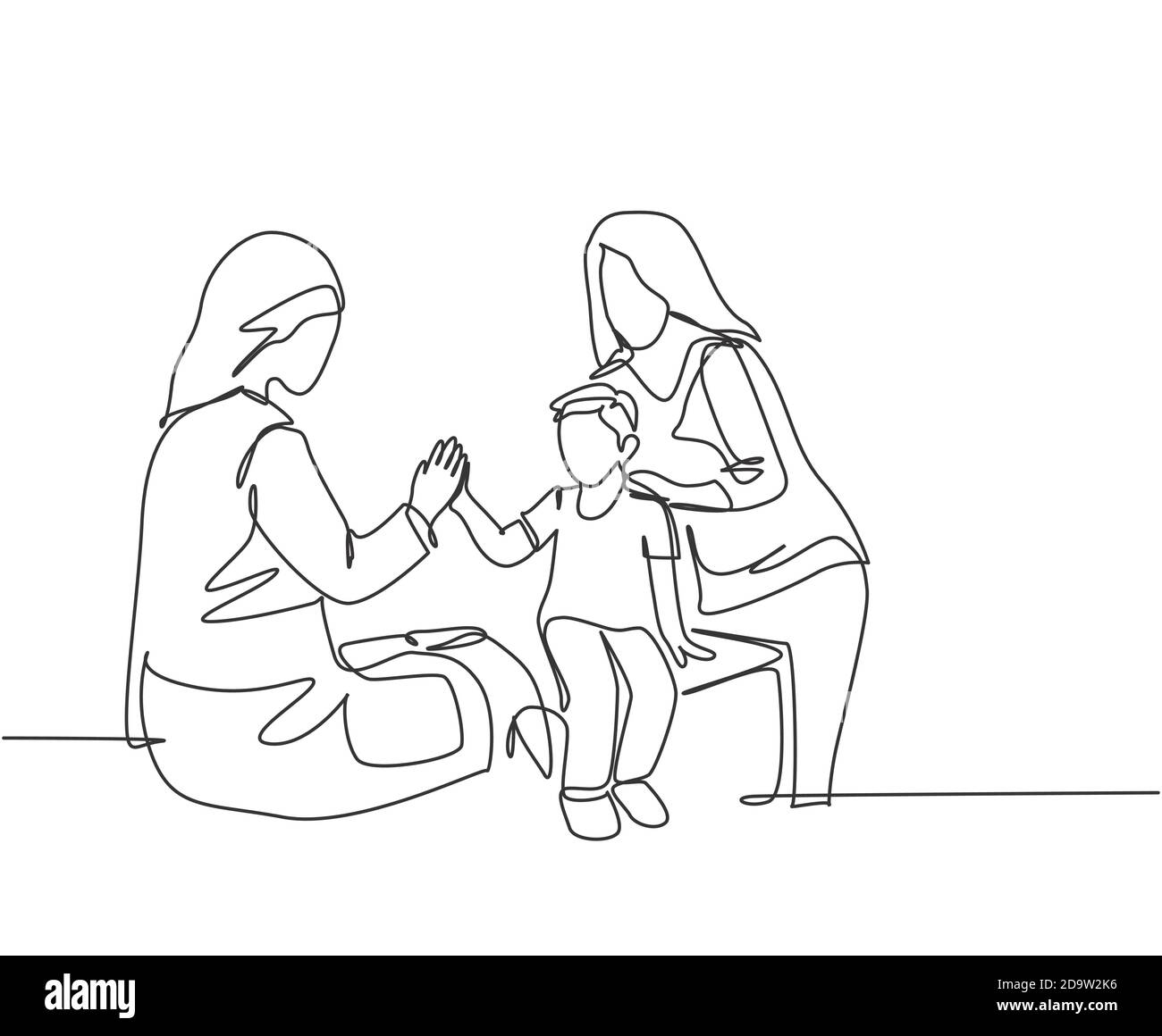 Doctor checking up Black and White Stock Photos & Images - Alamy