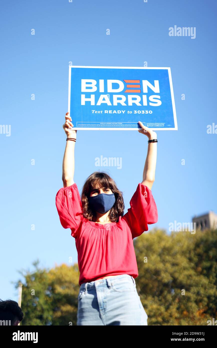 2020 presidential victory celebration hi-res stock photography and ...
