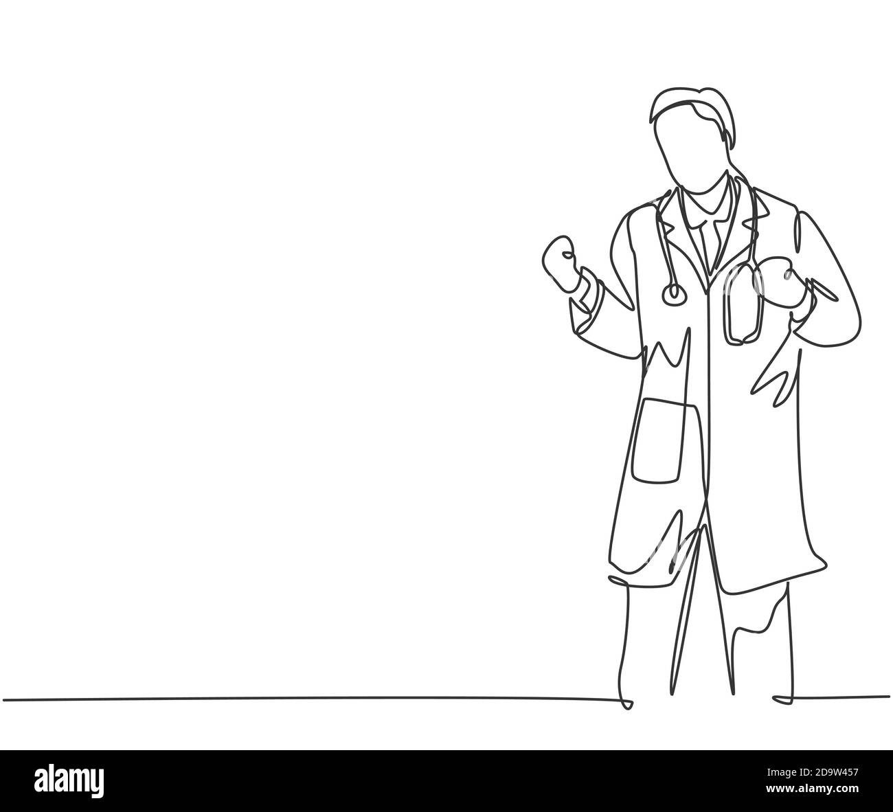 Doctor Drawing Doctors Day Drawing How To Draw A Girl Doctor Easily