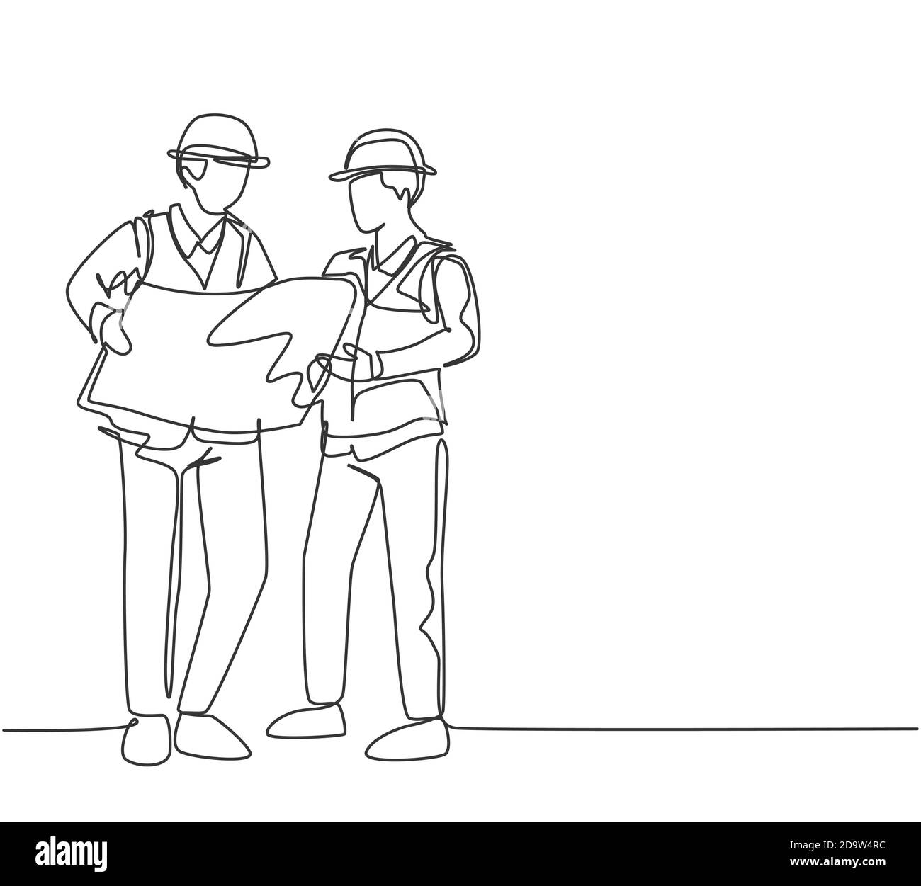 Construction Line Art