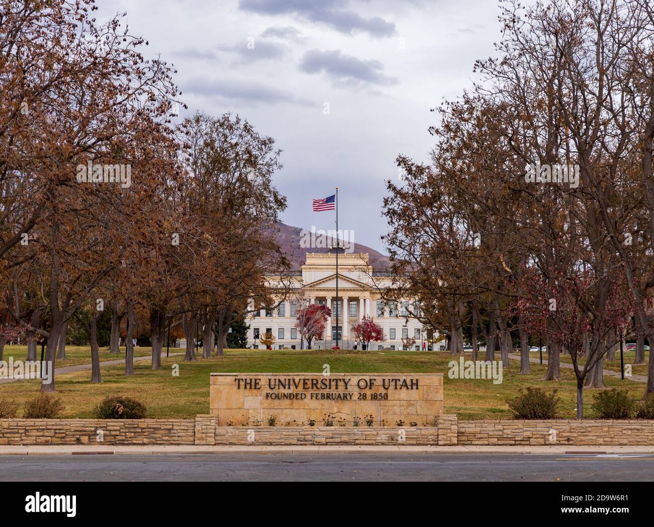 Salt Lake City, UT / USA - November 6, 2020: The University of Utah ...