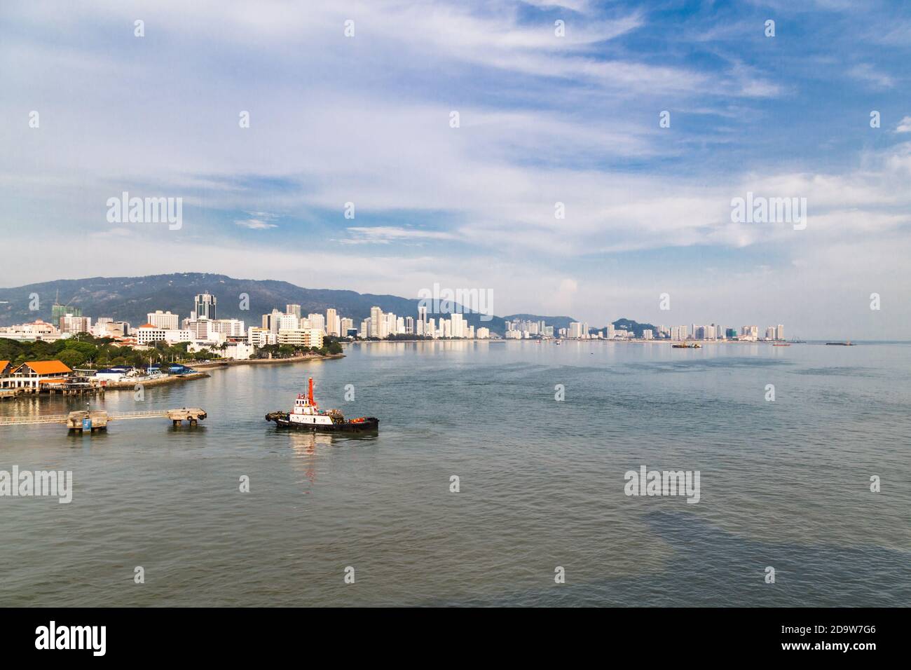 Aerial view building penang island hi-res stock photography and images ...