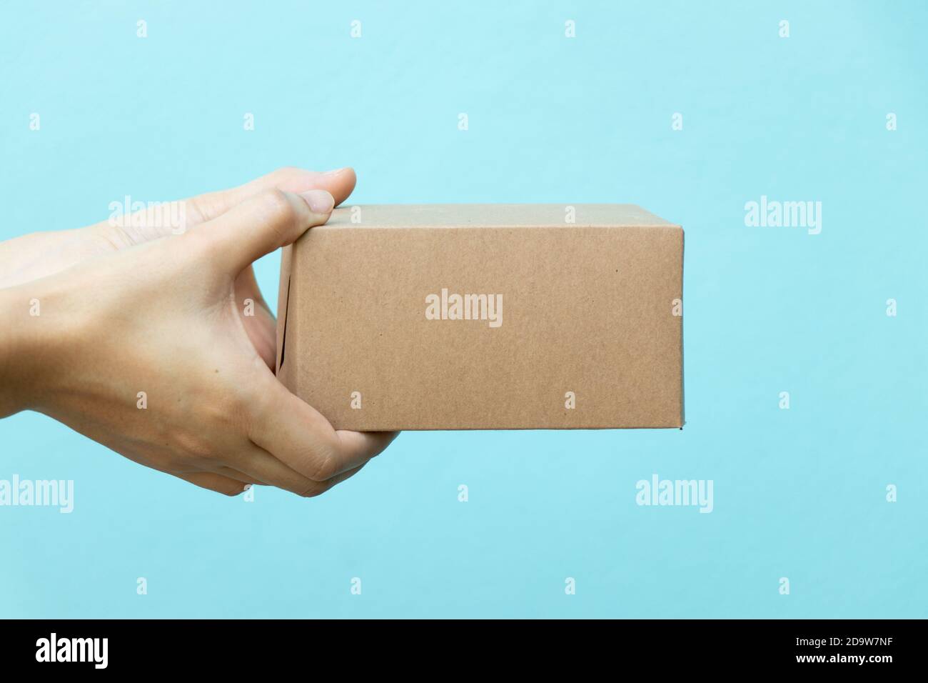 Corrugated cardboard box handle on hi-res stock photography and images ...