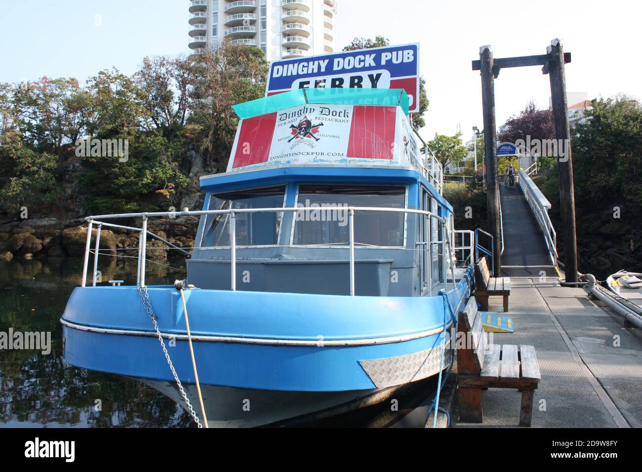 The waiting room for the Protection Island museum in Nanaimo Harbour on ...