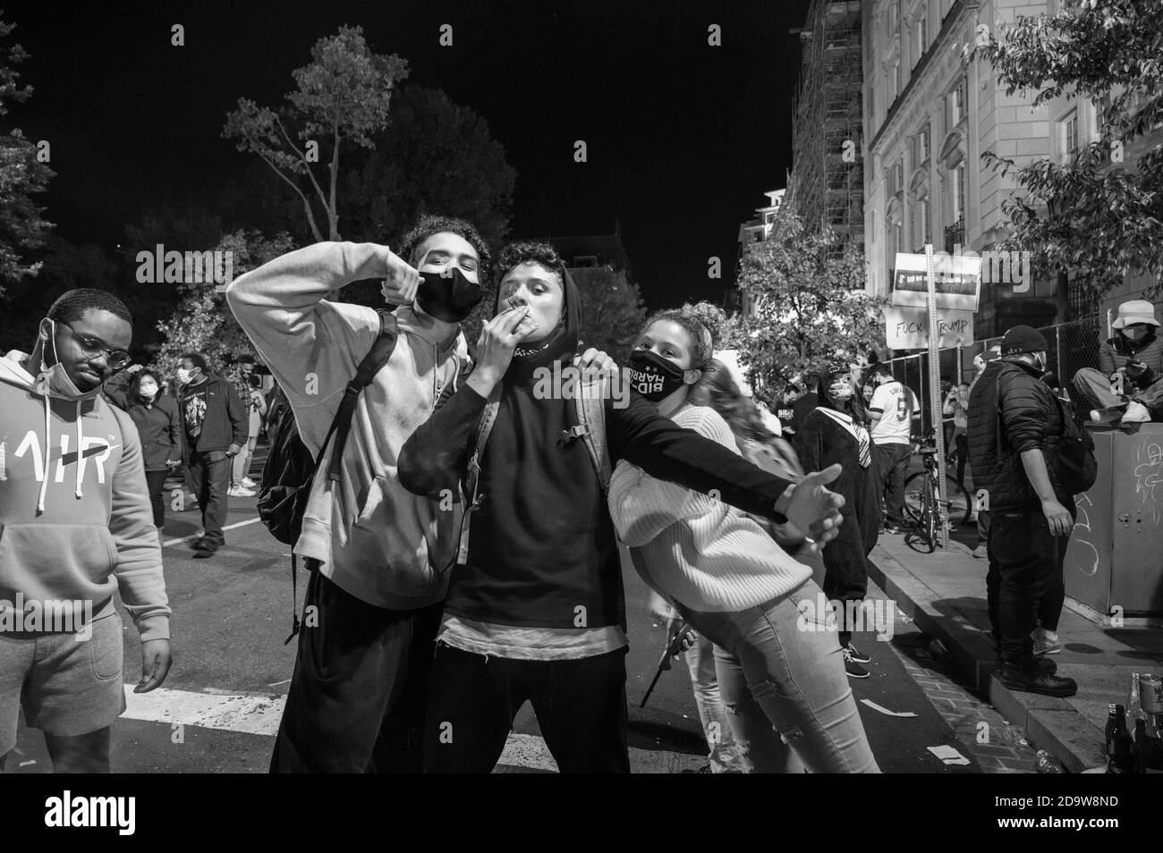 November 07, 2020, Washington, DC -- Celebrations continued in ...