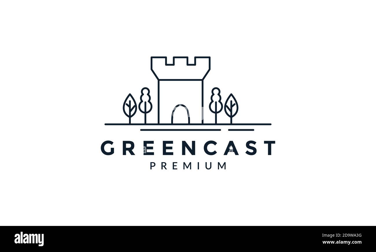 Tree logo pack Stock Vector Images - Alamy