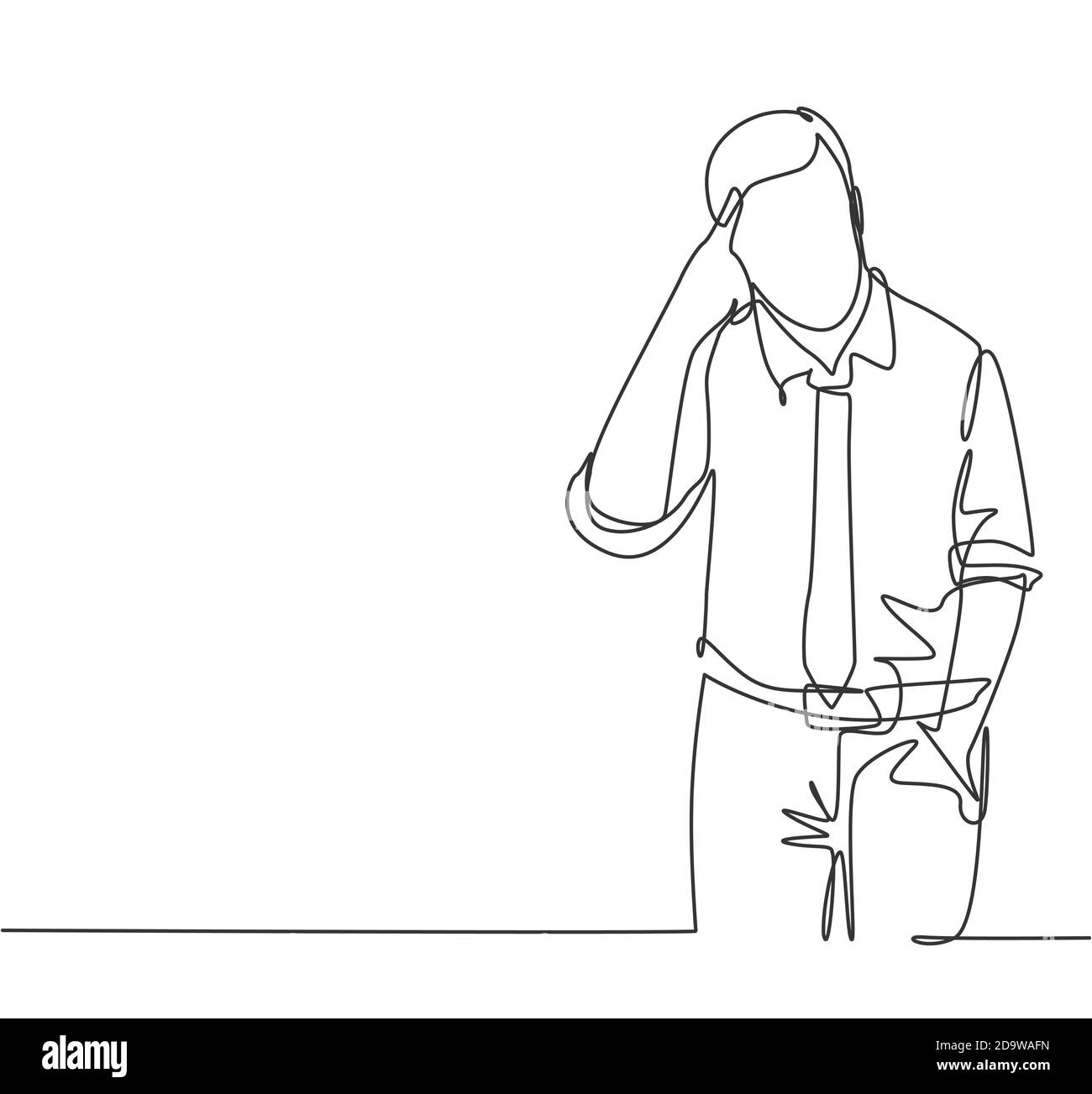 Confused Guy Drawing