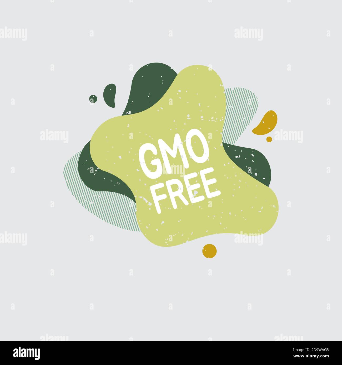 Gmo free icon. Food badge contains no gmo label for healthy food ...