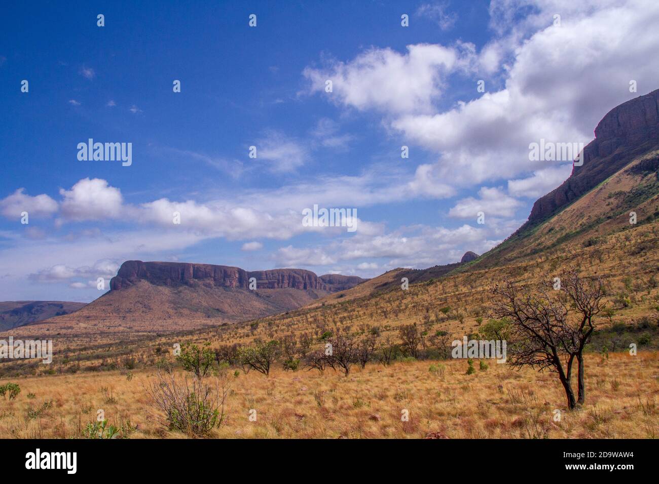 Landscape scene in the northern Limpopo province of South Africa Stock ...