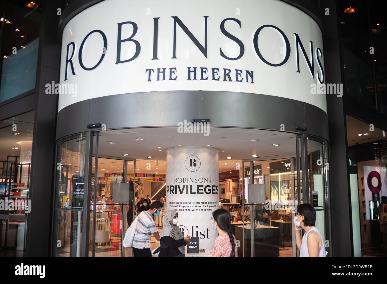 06.11.2020, Singapore, Republic of Singapore, Asia - General view and ...