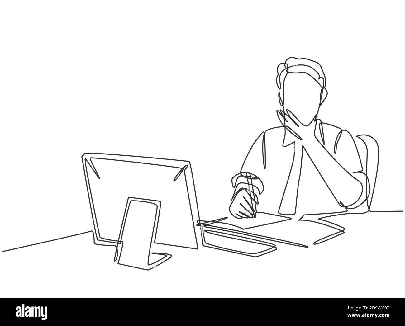 Desktop Screen Sketch