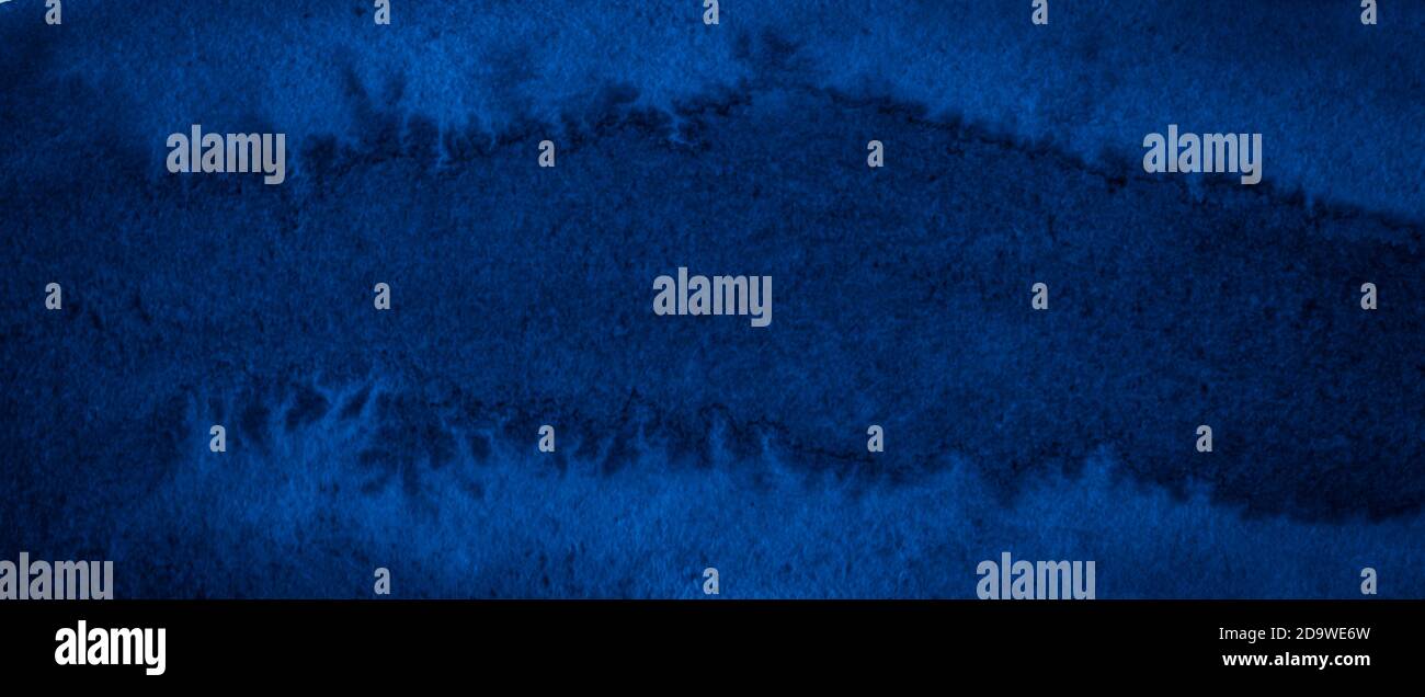 Navy blue Aquarelle patchy background with natural spots and stains ...