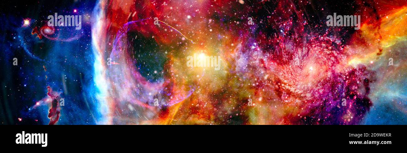 Incredibly beautiful galaxy in outer space. Billions of galaxies in the ... Incredibly beautiful galaxy in outer space. Billions of galaxies in the ...