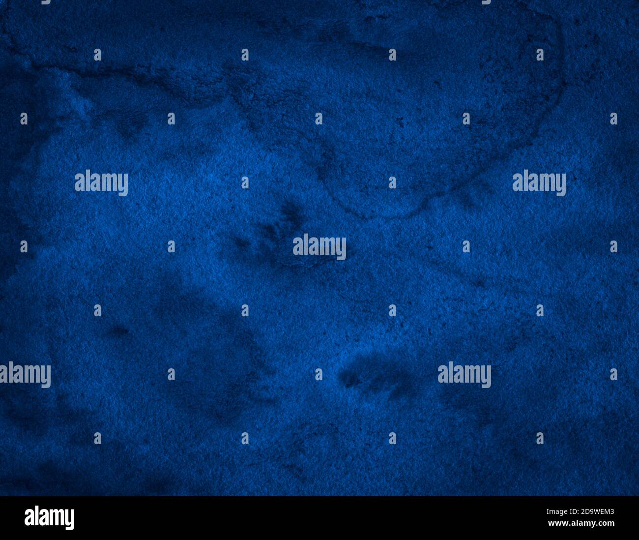 Navy blue Aquarelle patchy background with natural spots and stains ...